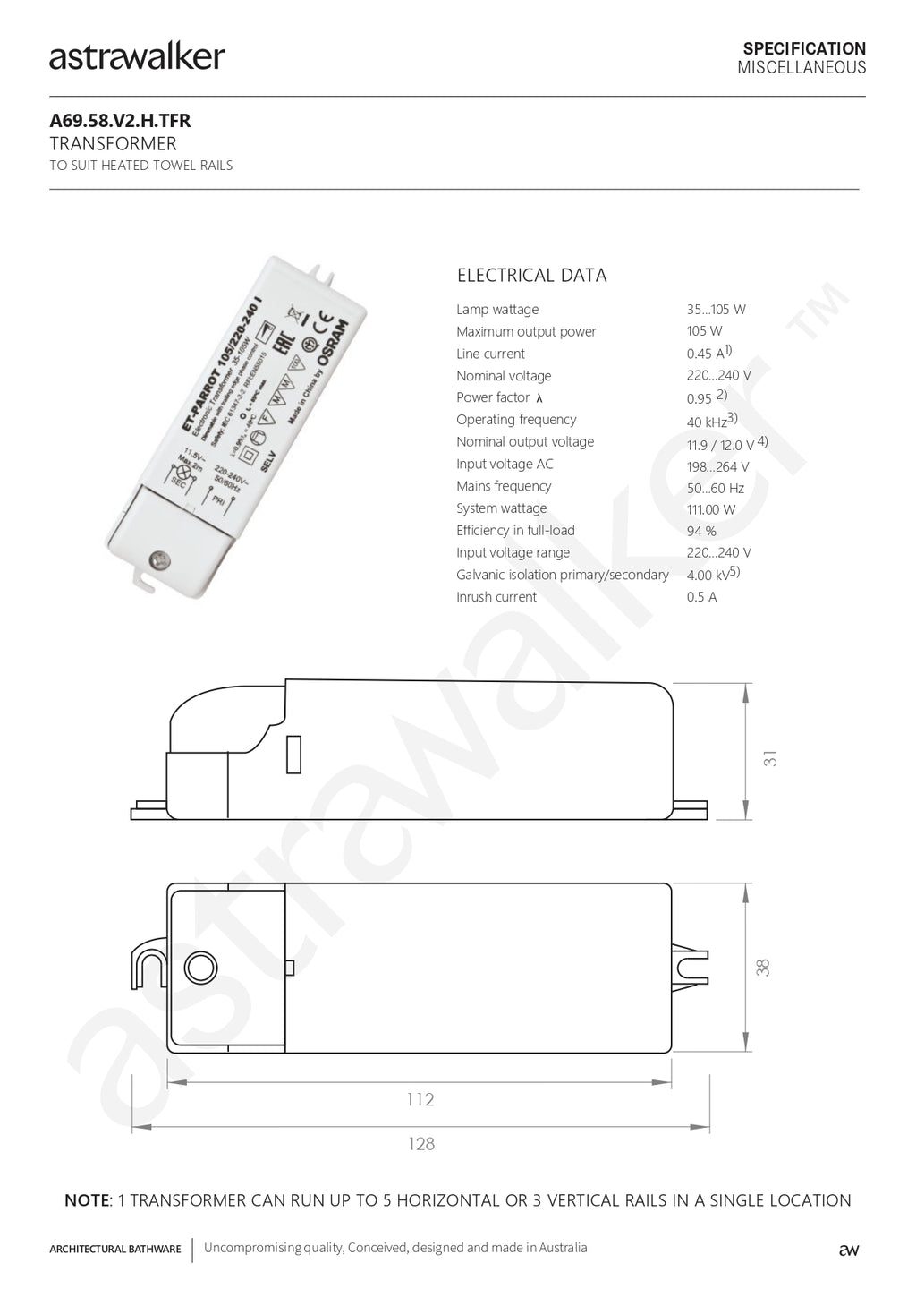 Astra Walker Products - The Bathroom Society