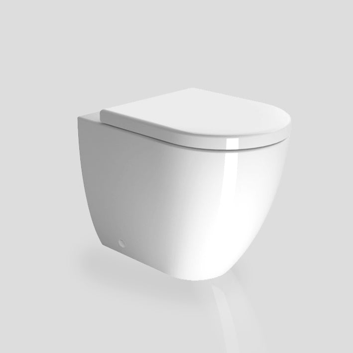 Astra Walker Pura Floor mounted Swirlflush Toilet Pan with Soft-Close ...