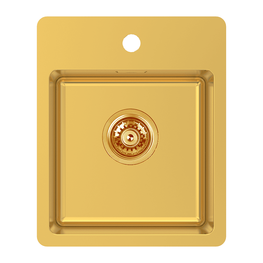 BS2 Bar Sink with Tap Landing Eureka Gold — The Bathroom Society