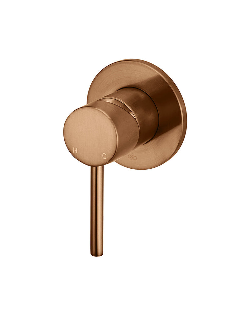 Meir Round Wall Mixer (inc. in-wall body) — The Bathroom Society