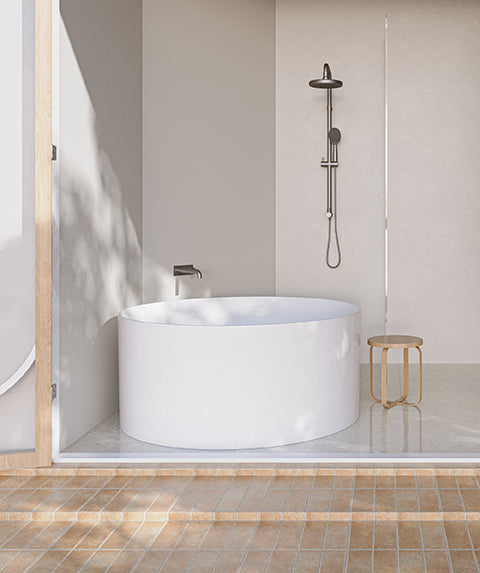 Seima Arko 130 Round Freestanding Bath — The Bathroom Society